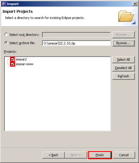 Seasar2 Complete Source Code Installation